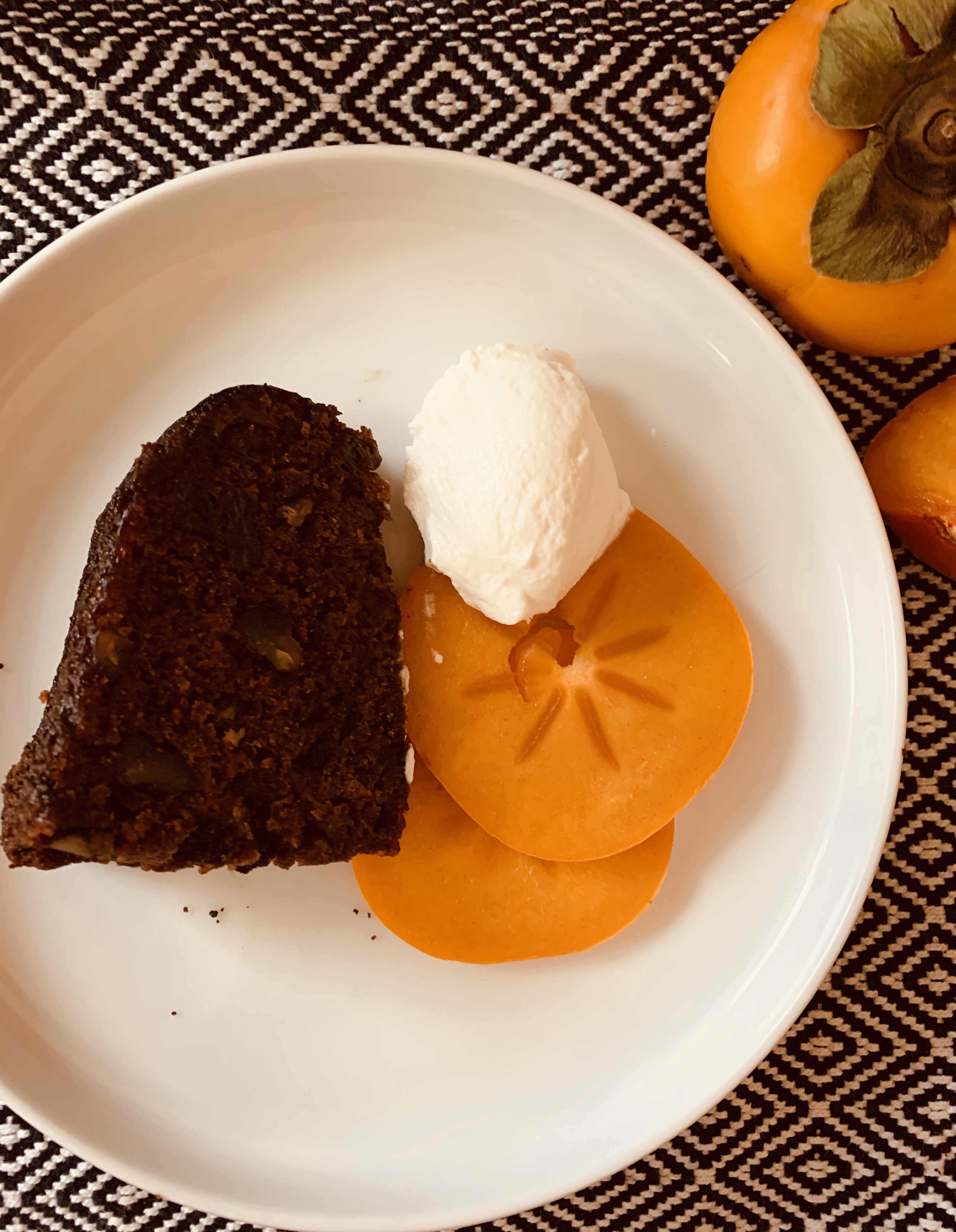 Steamed Persimmon Pudding (for Halloween) – bakers anonymous